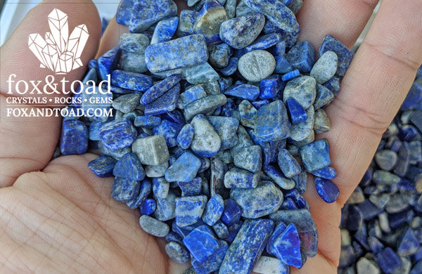 Lapis Gemstone Chips – fox&toad