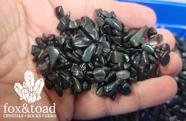 Rainbow Obsidian Gemstone Chips – fox&toad